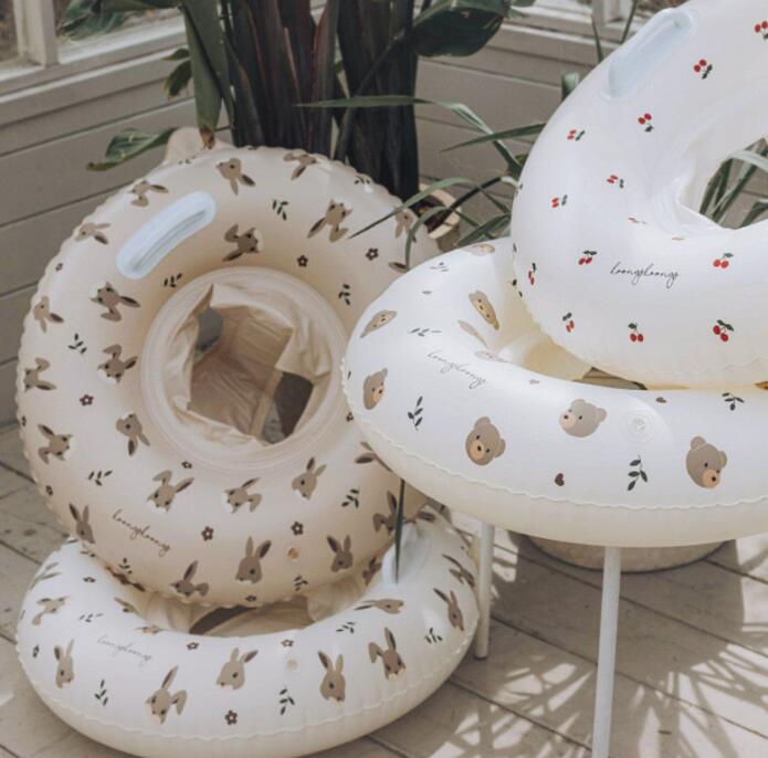 砂浜★水泳★コースター★キッズ★浮き輪★子供用★ベビー★韓国風★可愛い★2色 千尋問屋